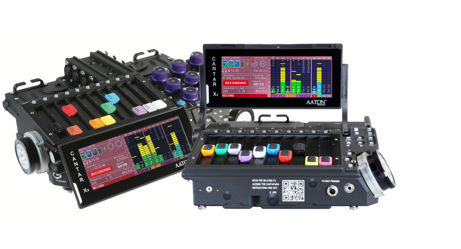 Aaton-Digital announces integration of Sony DWR-S03D wireless receiver to their Cantar mixer ...