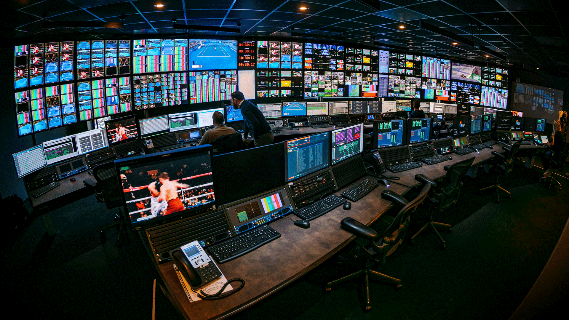 NEP Hilversum Chooses Custom Consoles Control Desks and MediaWall for ...