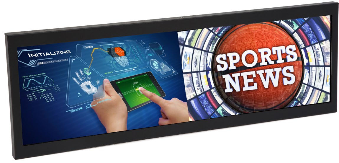 Densitron expands its display range with open/closed frame displays ...