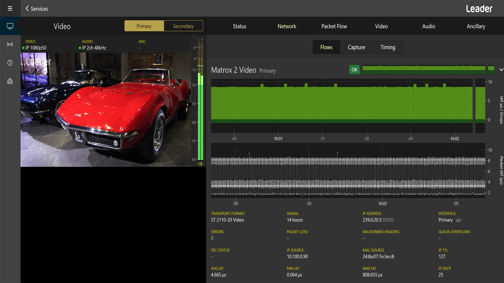 Leader Launches LVB440 High Bit-Rate IP Packet Monitor - Digital Studio ...