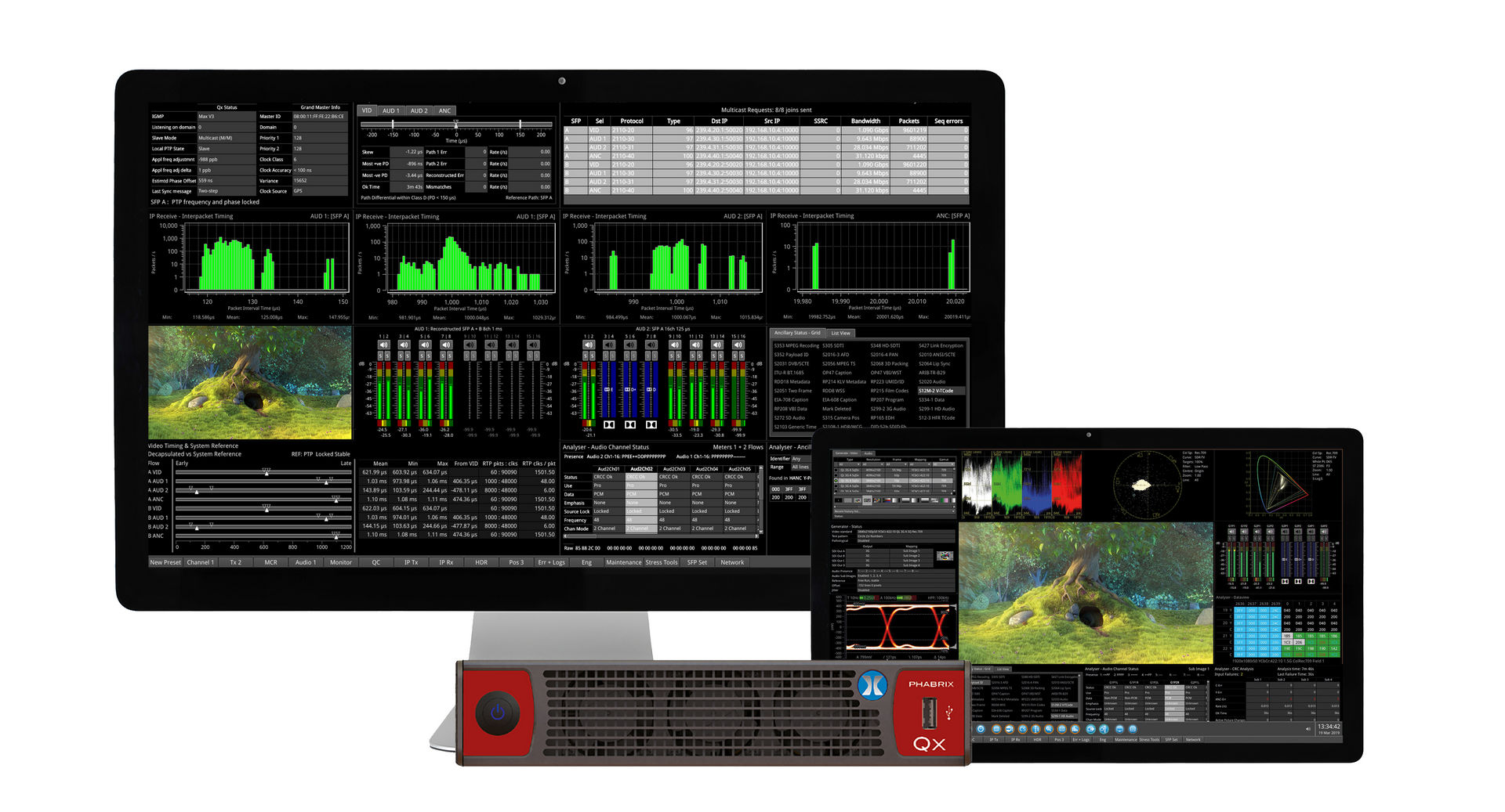 Phabrix Highlights Smpte St 2110 Test And Measurement Capabilities At
