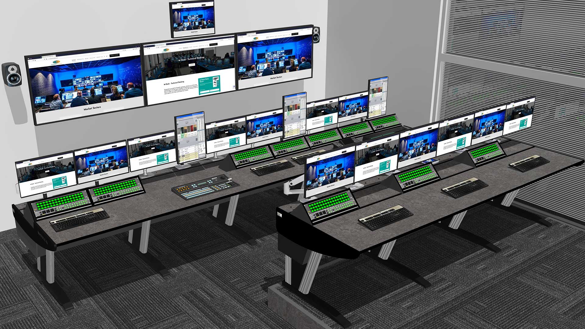 Custom Consoles Module-R Desks Chosen for One of the World's Largest ...