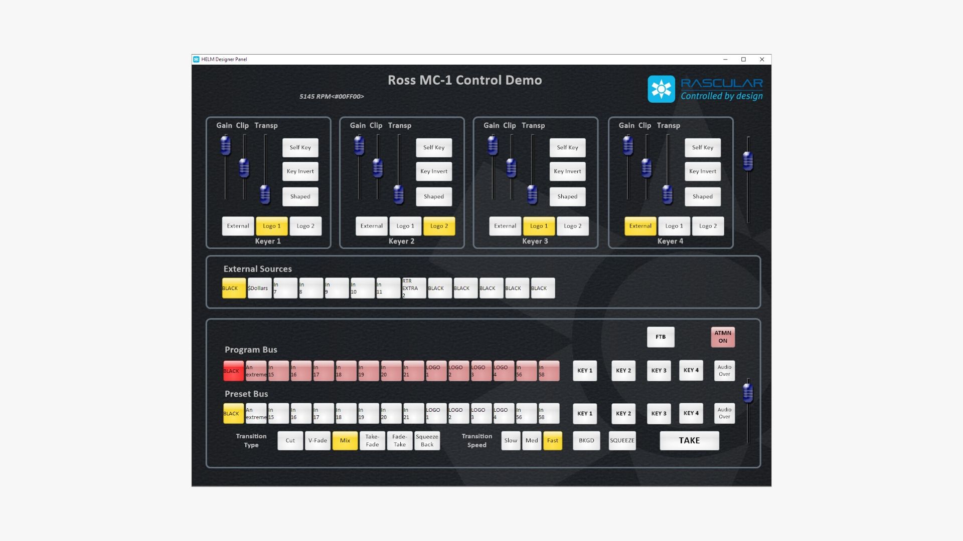 Rascular Announces Ross MC1 Channel Branding and Master Control ...