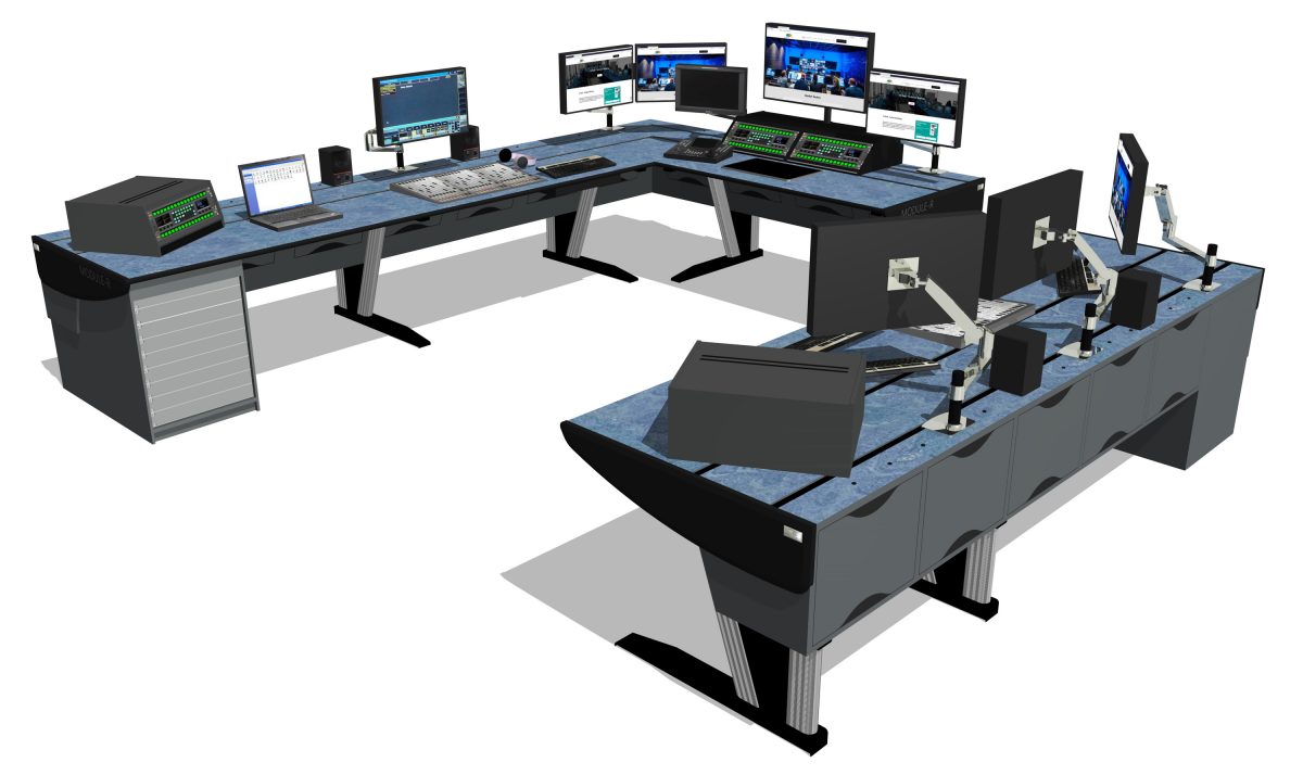 Custom Consoles Module-R Lite Control Desks Go On Air in Geneva ...