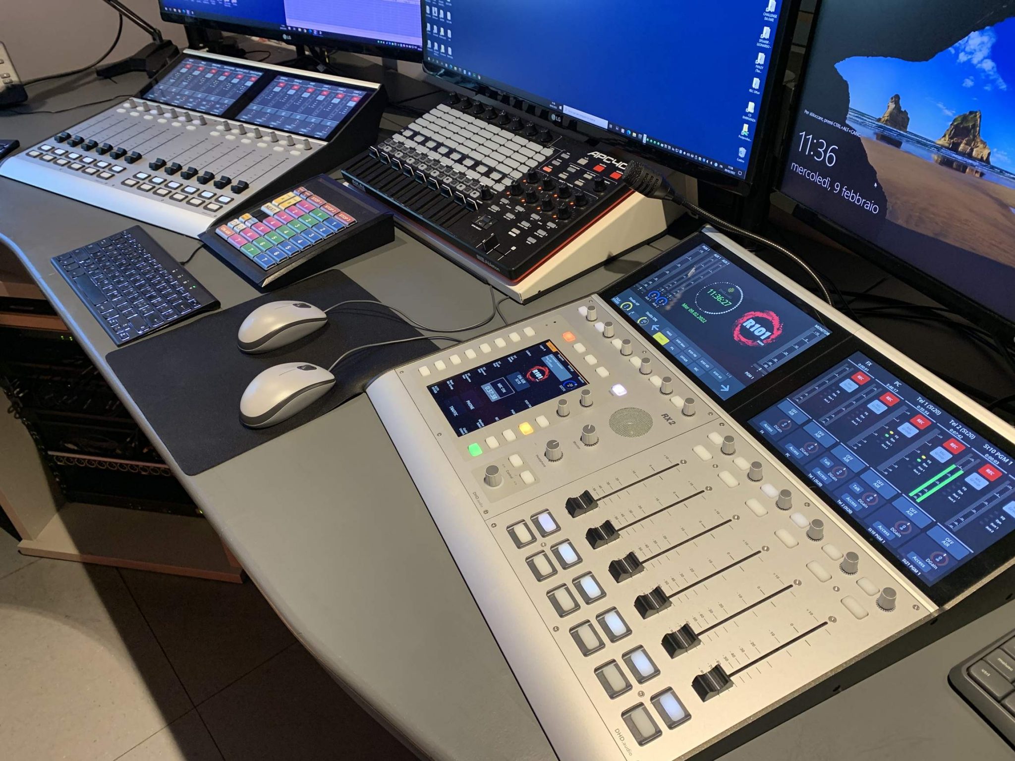 DHD RX2 and TX Mixers Go On-Air and Online at R101 Italy - Digital ...