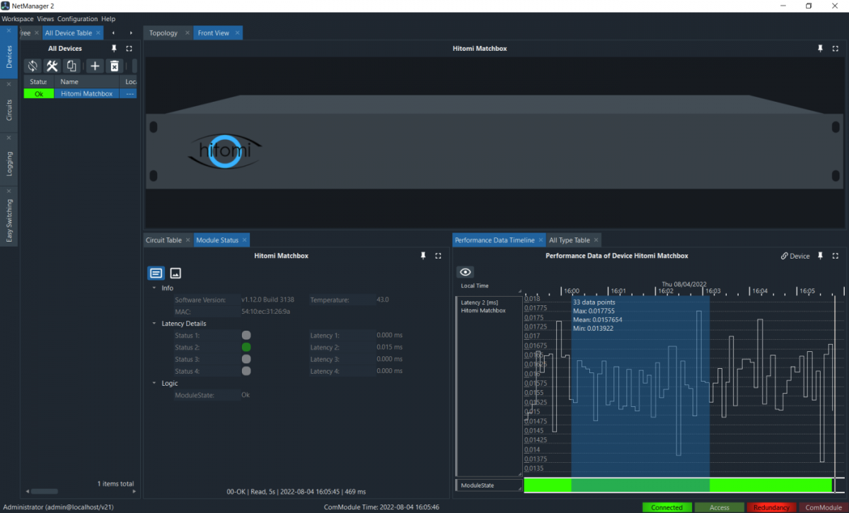 VIDI integrates Hitomi latency measurement for simplified video network ...