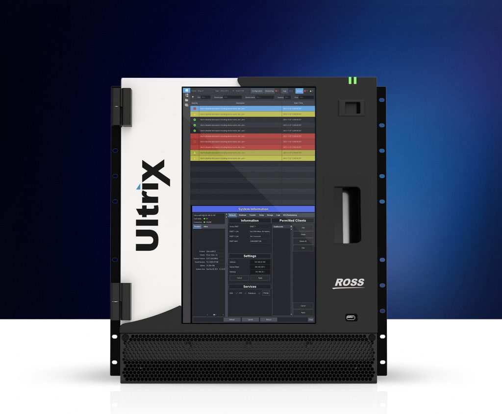 Ross Video Launches Game-Changing Ultrix Fr12 Router - Digital Studio India