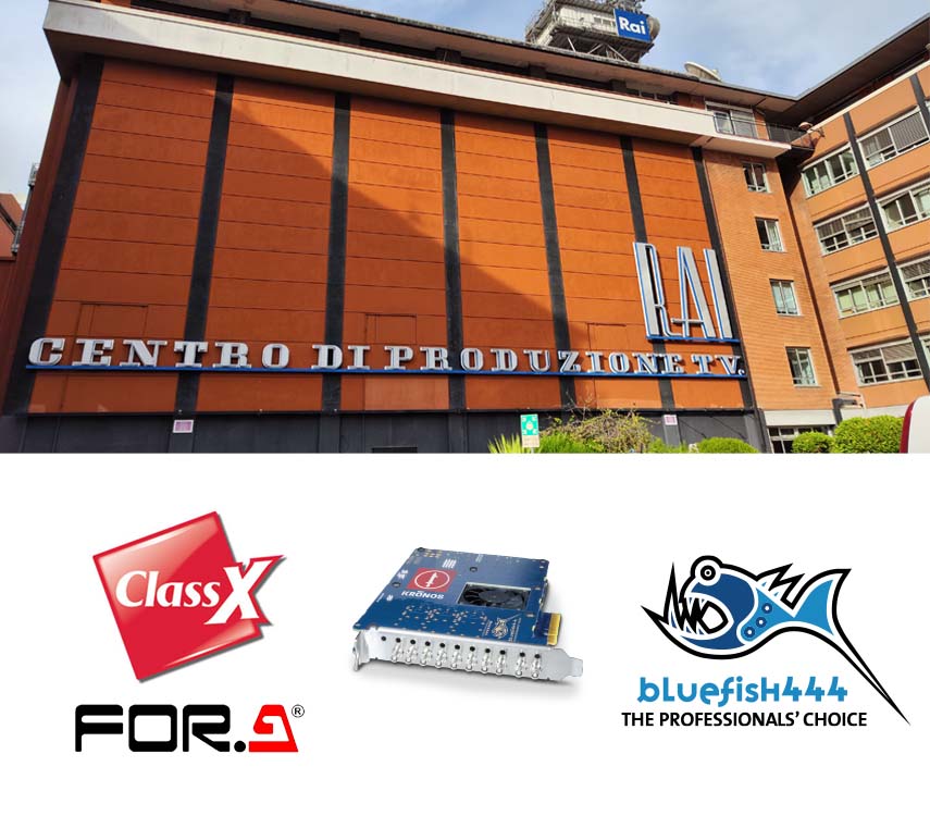 ClassX, FOR-A Italy & Bluefish444 Partner Together to Win RAI Radiotelevisione Tender for Live ...
