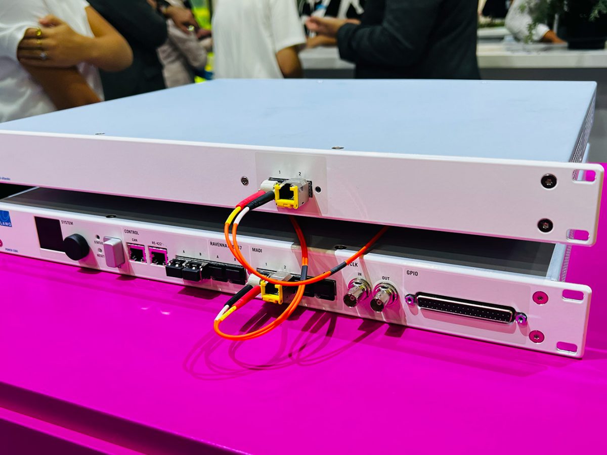 Lawo with a fireworks display of product launches and debuts at IBC ...