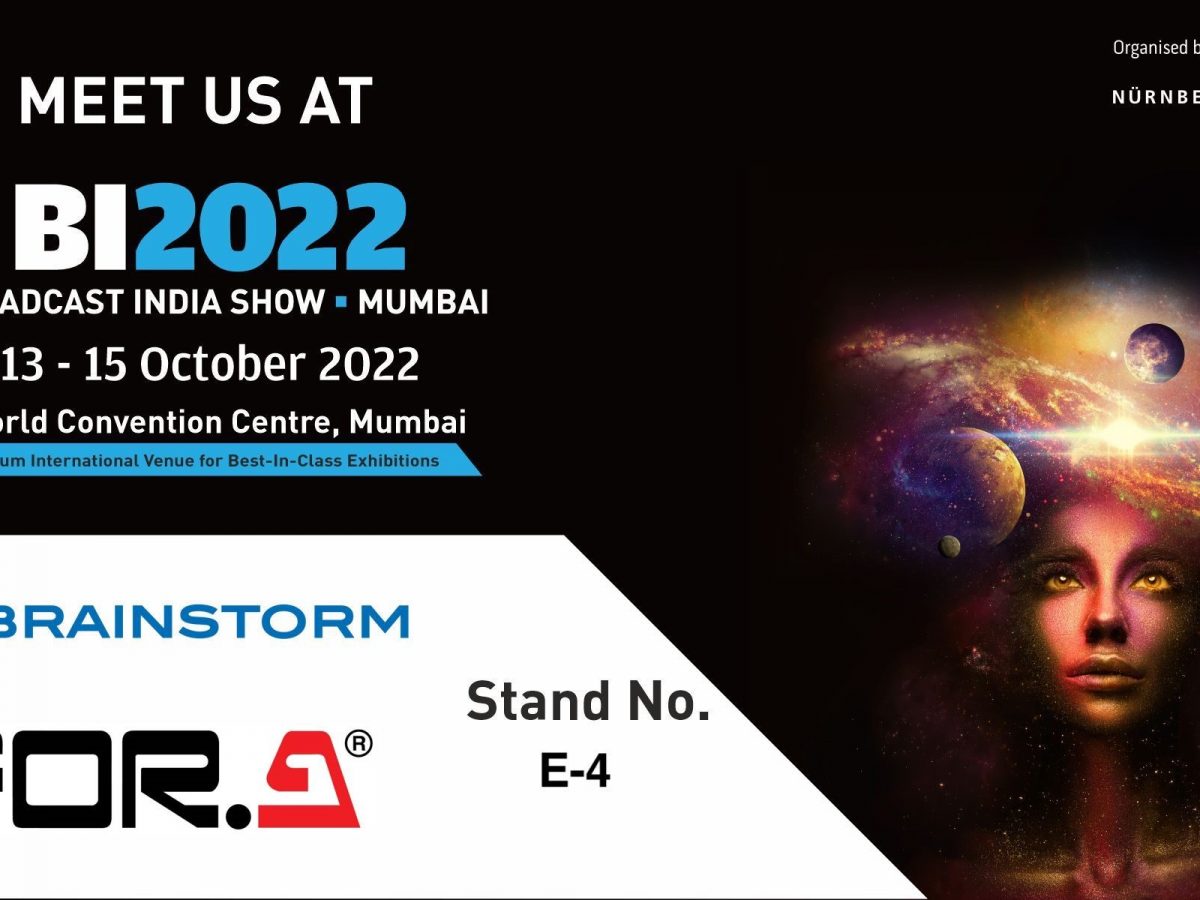 Brainstorm to showcase Suite 5.1 and Edison PRO at Broadcast India in ...