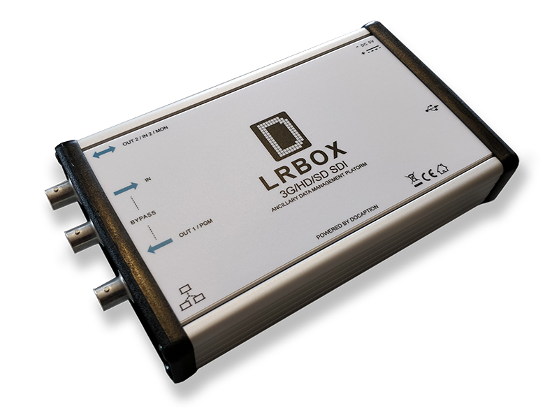 DoCaption Expands LRBox Ancillary Data Platform Product Line Portfolio ...