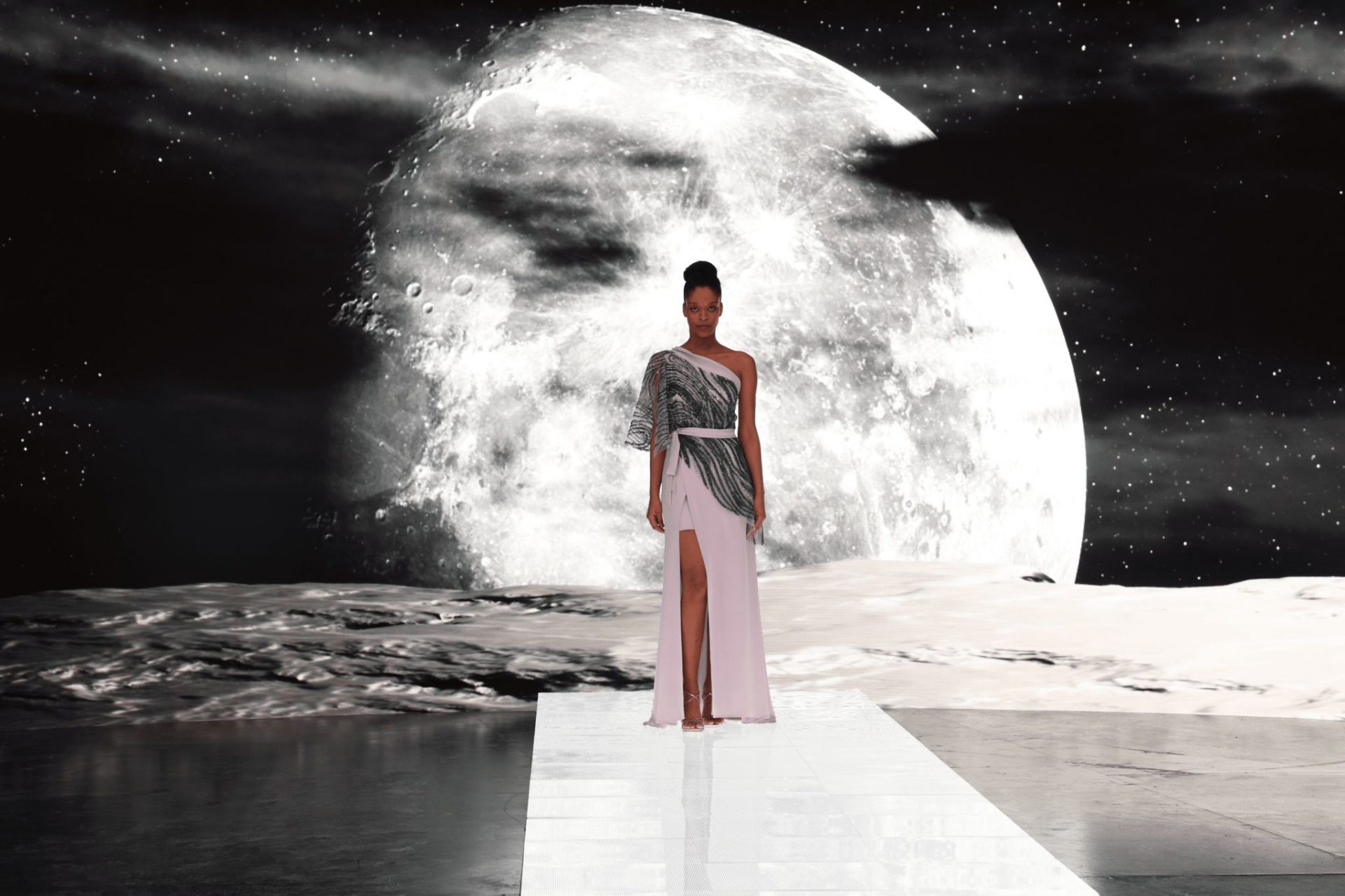 What’s on the catwalk? Brompton Technology powers virtual production fashion shoot at MGX Studio ...