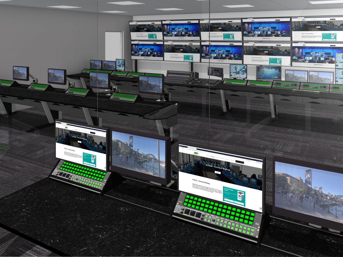 Custom Consoles MediaWall, Module-R and MDesk-Technical Go Live for New ...