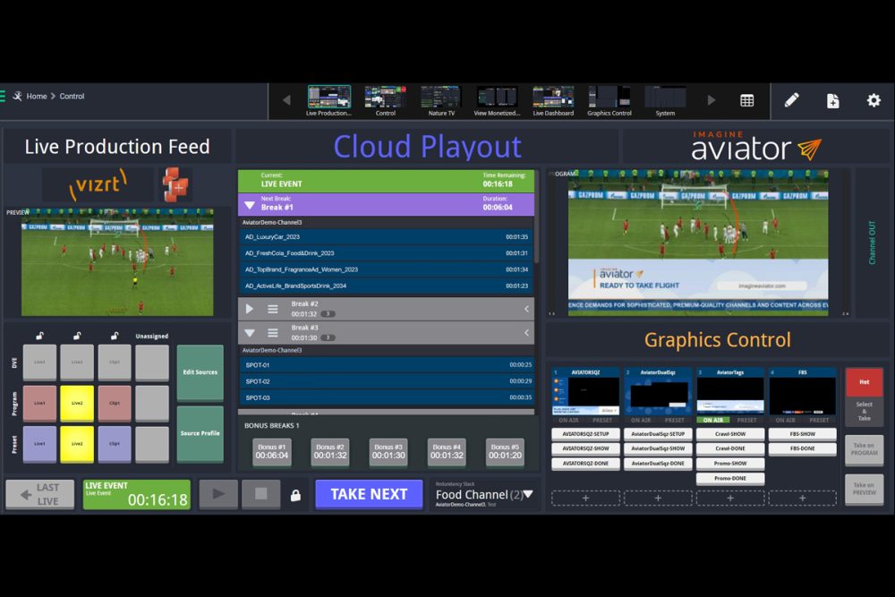 Imagine Partners With Vizrt For Cloud Production And Playout - Digital Studio India