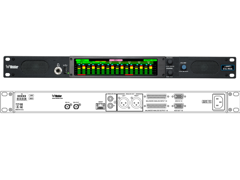 Wohler Technologies Unveils Redesigned DA And MDA Audio Monitors For ...