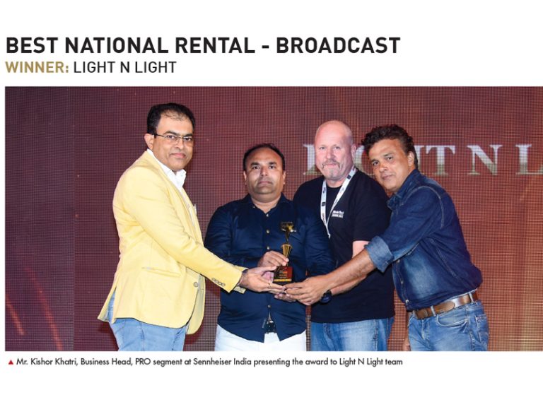 Best National Rental- Broadcast - Winner 2022, Digital Studio India ...