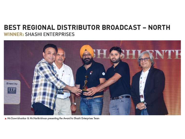 Best Regional Distributor – Broadcast -North - Winner 2022, Digital Studio India Awards ...
