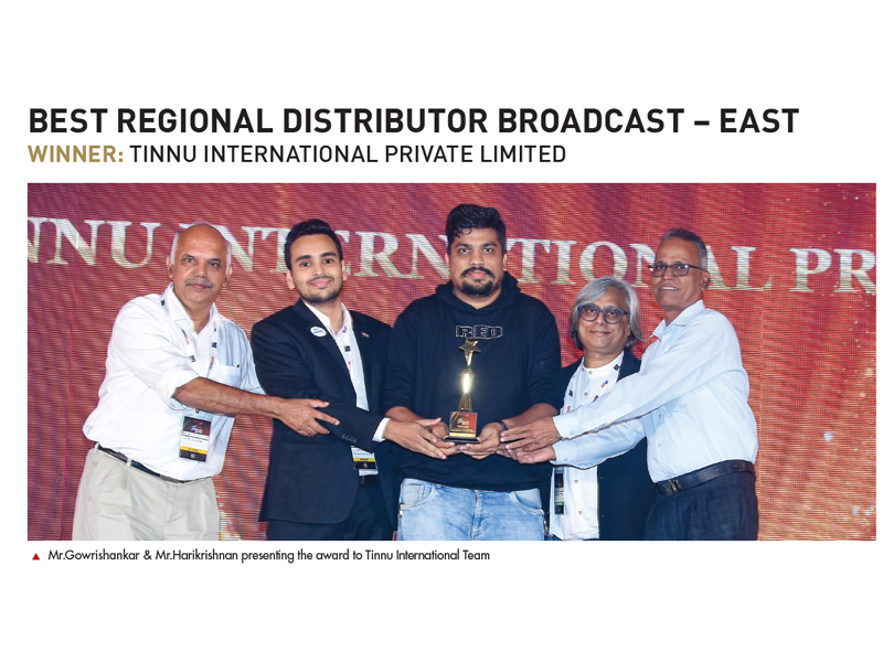 Best Regional Distributor – Broadcast -East – Winner 2022, Digital ...