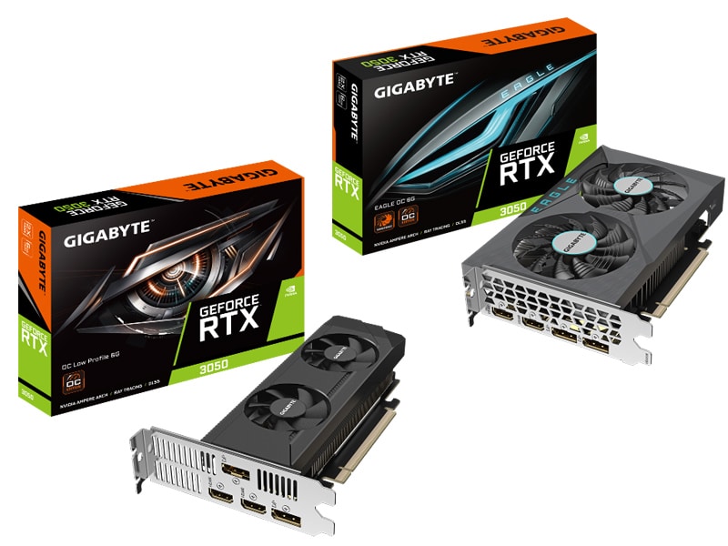 GIGABYTE Unveils GeForce RTX 3050 Graphics Cards for an Enhanced Gaming ...
