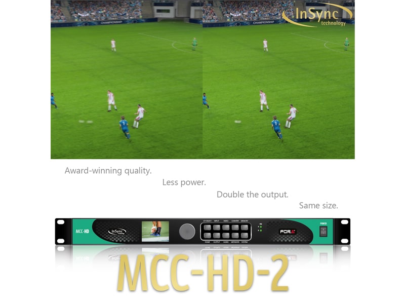 InSync and FOR-A Introduce MCC-HD-2: A Breakthrough in Motion ...