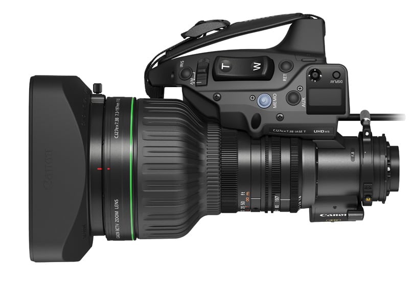 Canon Unveils CJ27ex7.3B IASE T: Next-Gen Portable Zoom Lens for 4K ...
