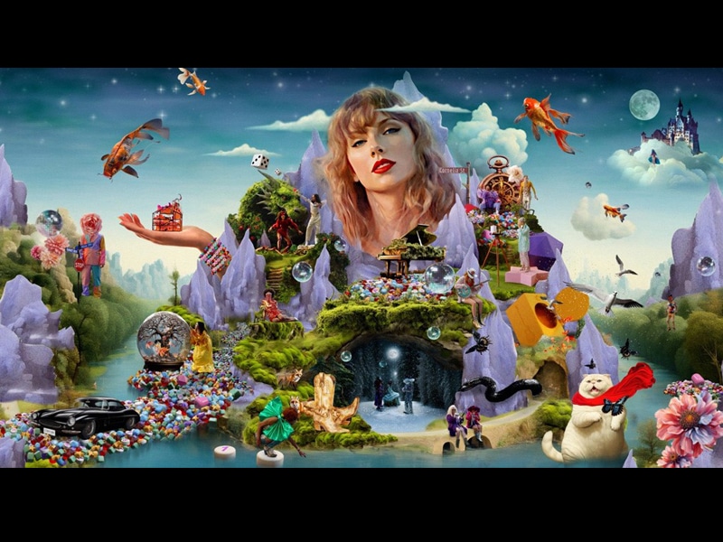 Colorist Matthew Schwab Crafts Spotify's Taylor Swift Wrapped Campaign ...