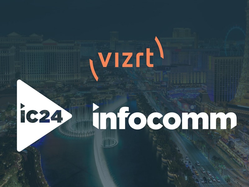Vizrt to Display Cutting-Edge ProAV Technologies at InfoComm 2024 - Digital Studio India
