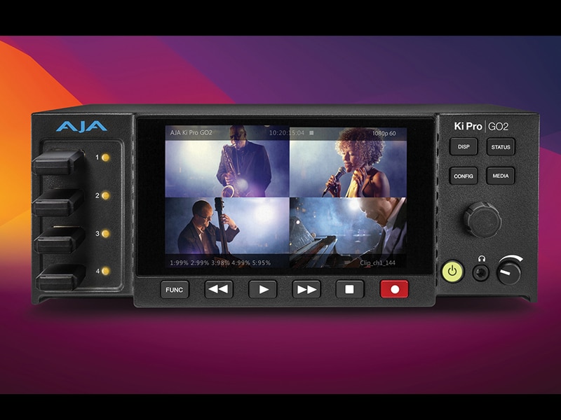 AJA Video Systems Unveiled Ki Pro GO2 Multi-Channel Recorder at ...