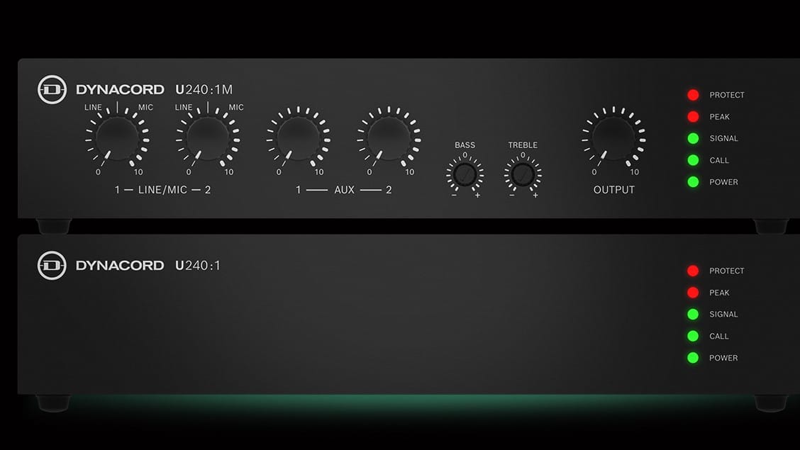 Dynacord Unveils U Series: Compact, Cost-Effective Mixer Amplifiers ...