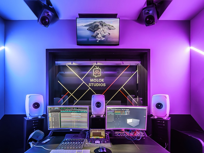 Molok Studios Launches Italy’s First Dolby Atmos Gaming Studio with Genelec-Powered 7.1.4 Rooms ...