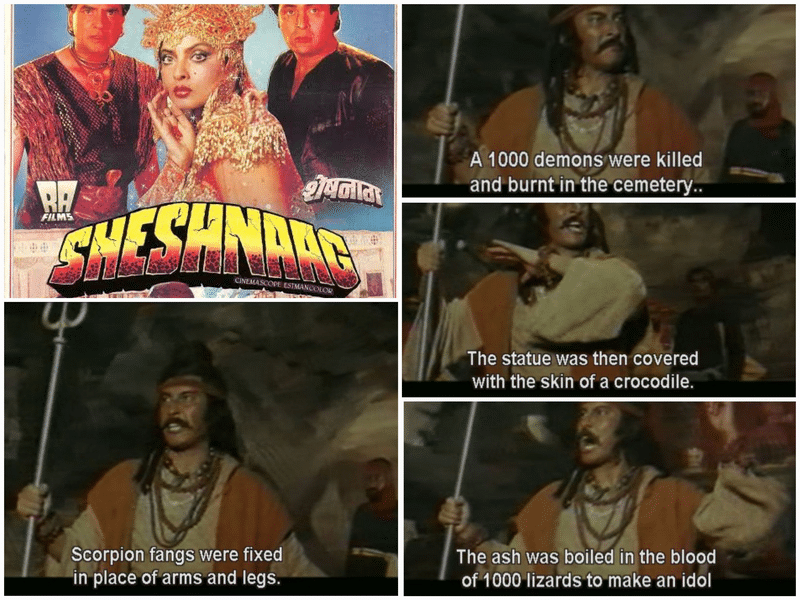 Revisiting Sheshnaag (1990): A Campy Bollywood Film Teeming with Cobras ...
