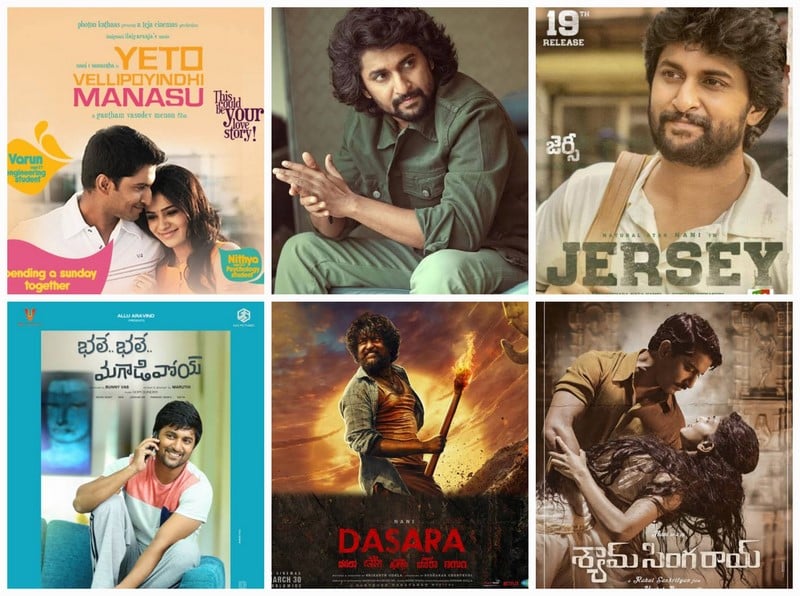 Nani at 41: Five Must-Watch Films of the Natural Star