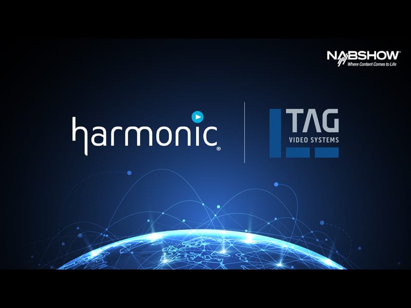 TAG and Harmonic Enhance Real-Time Video Monitoring with VOS360 at NAB 2025