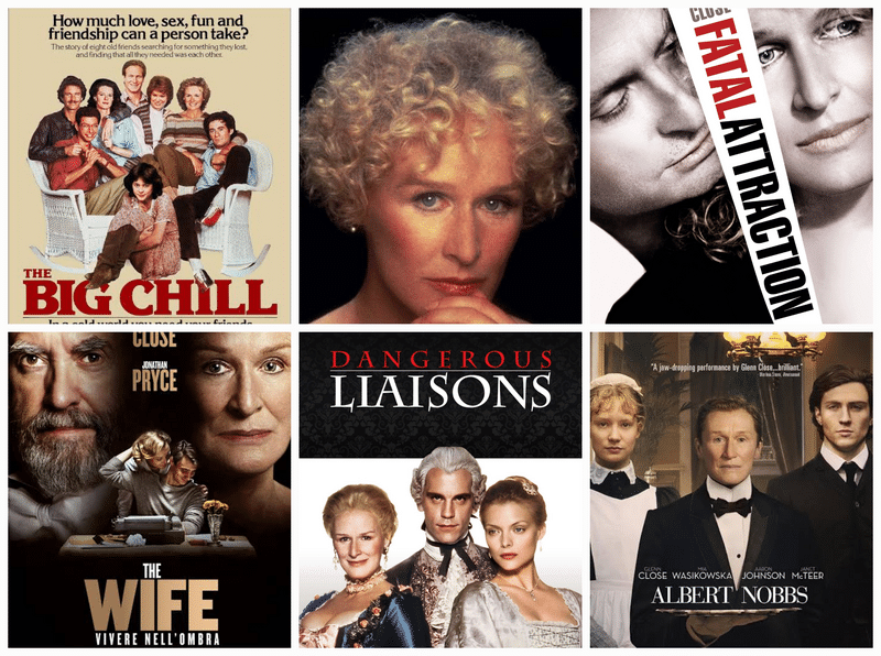 Memorable Glenn Close Performances