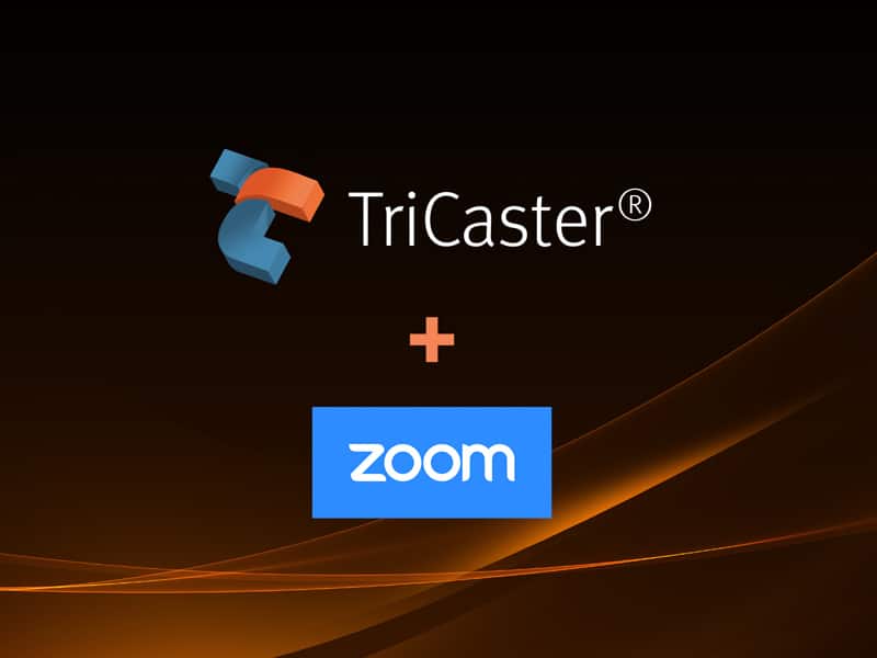 Hybrid Production Enhanced with Native Zoom Integration in TriCaster ...