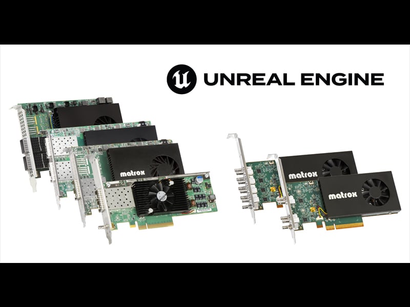 Matrox Video’s Unreal Engine Plug-in Boosts DSX LE5 and ST 2110 for ...