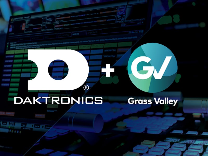 Grass Valley and Daktronics Deliver End-to-End Solutions for Immersive Live Event Production