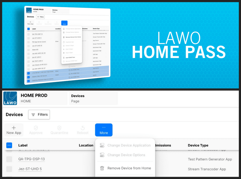 Lawo Releases HOME 4.0 with New Revolutionary Architectural Enhancement ...