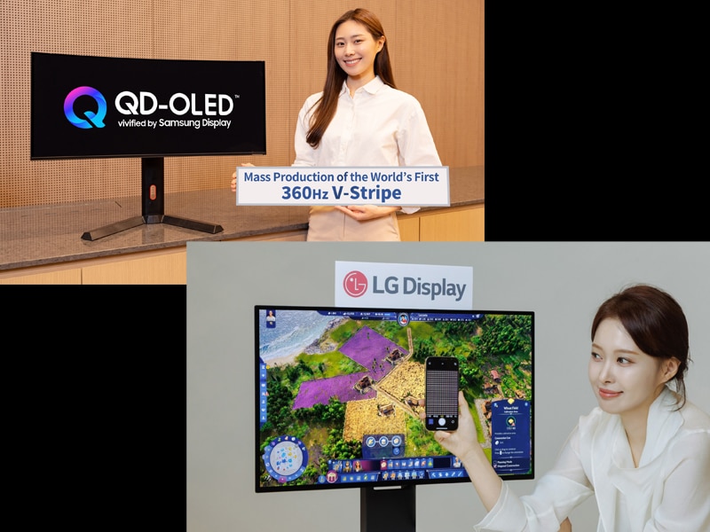 RGB to V-Stripe: LG and Samsung Set the Stage for a New OLED Pixel Era ...