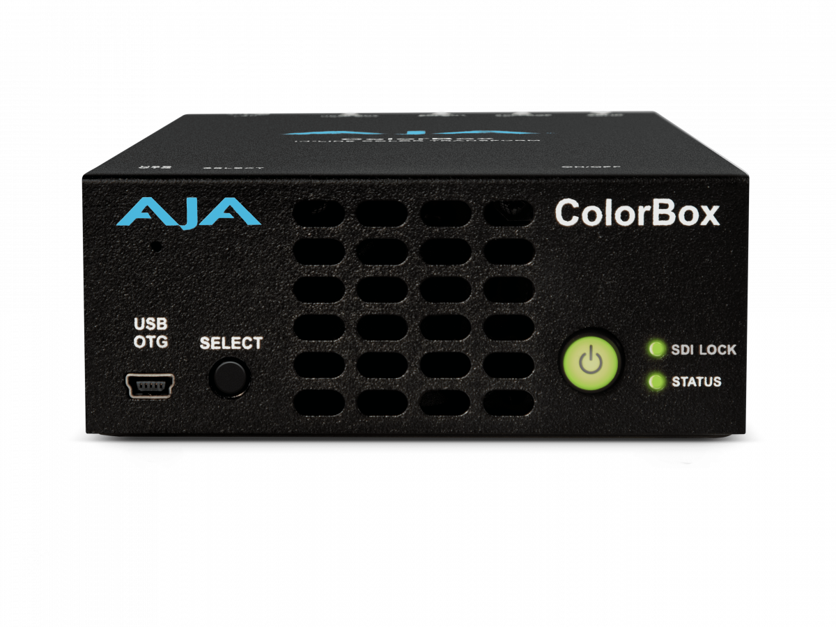 AJA Unveils ColorBox for Color-Accurate Broadcast, Production and Post ...